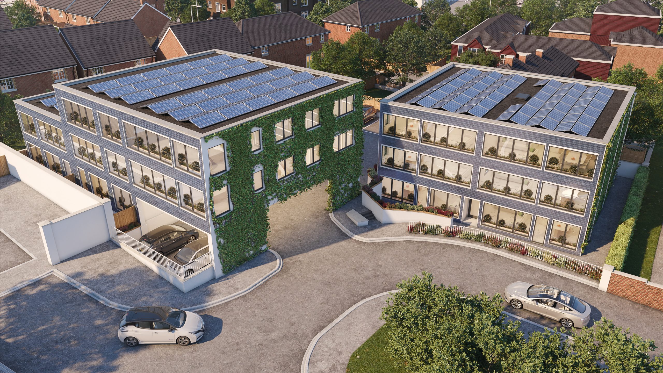 North Lane Deep Green Eco Homes - Stickland Wright